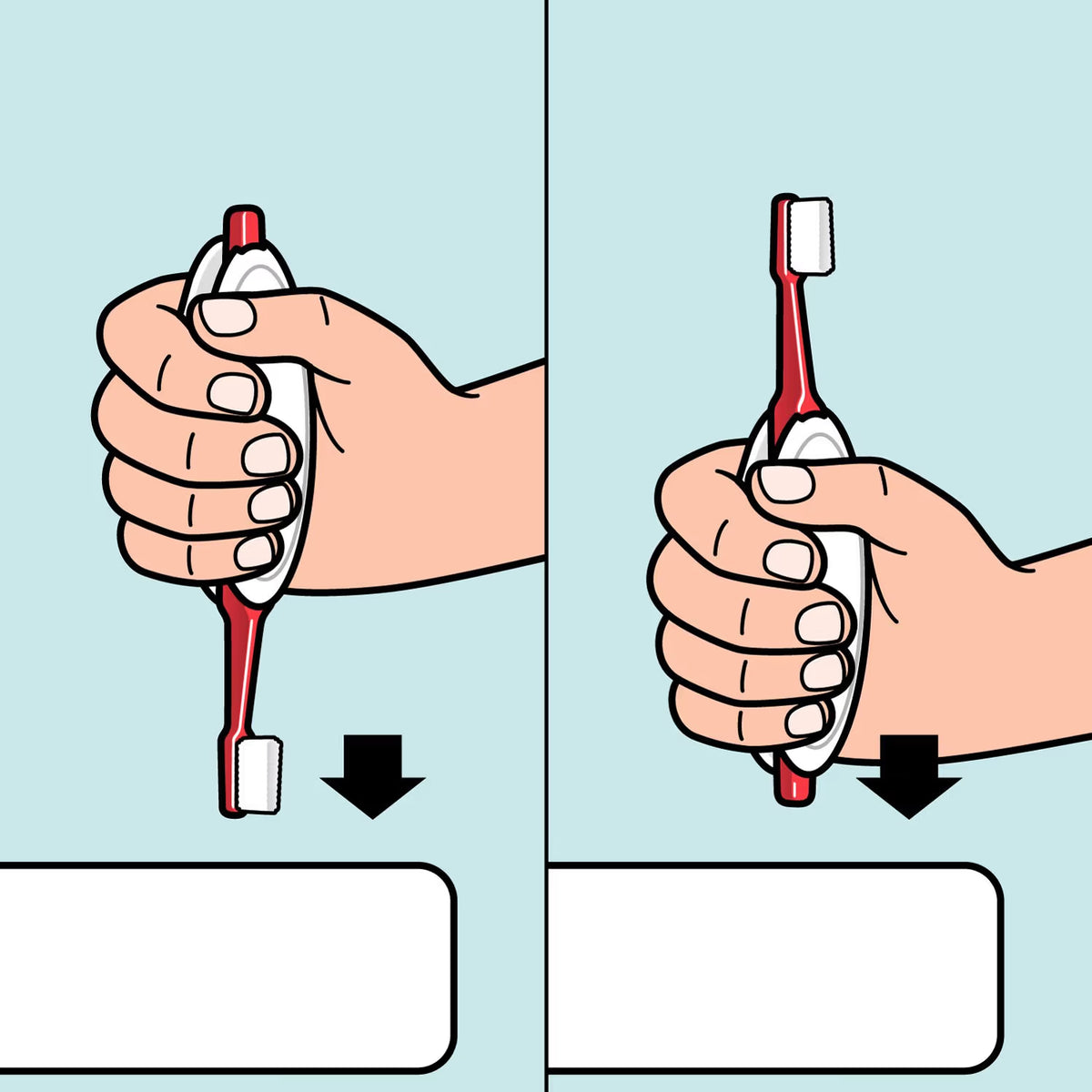 Tepe Extra Grip Toothbrush Holder | Fits Select, GOOD, Special