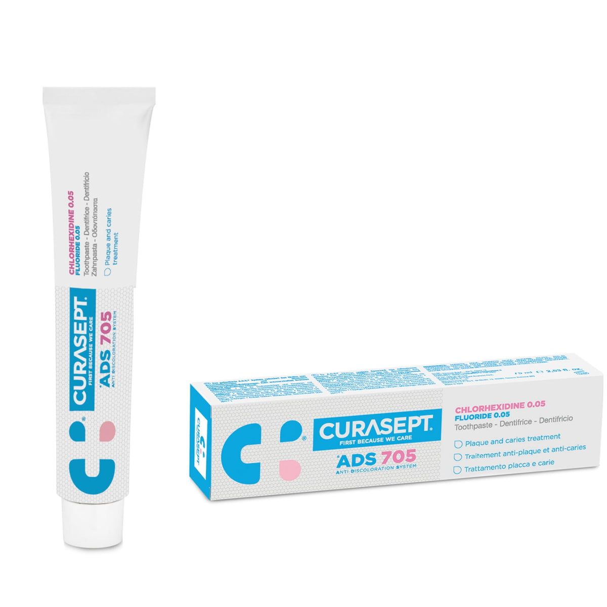Curasept Antibacterial Toothpaste Chlorhexidine 0.05% 75Ml