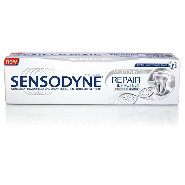 Novamin Sensodyne Repair And Protect Whitening Toothpaste – Dental Direct