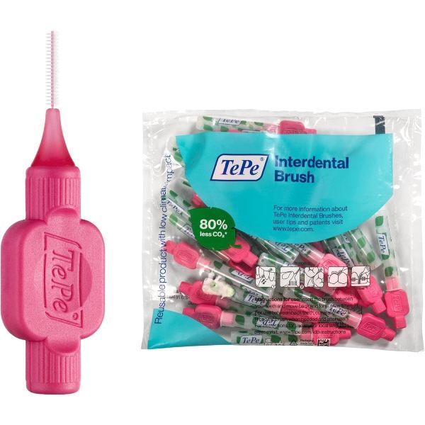 TePe Interdental Brushes Original 25's Sizes: 0-8; 0.4-1.5mm – Dental ...