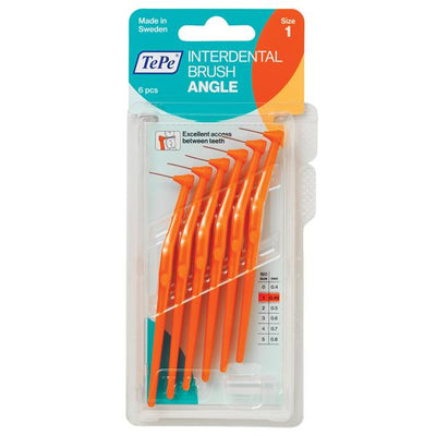 Long Handled TePe Angle Interdental Brushes | Floss Brushes