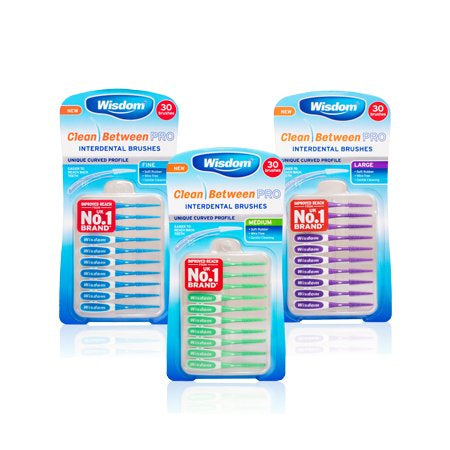 Wisdom Clean Between PRO | Rubber Interdental Brushes